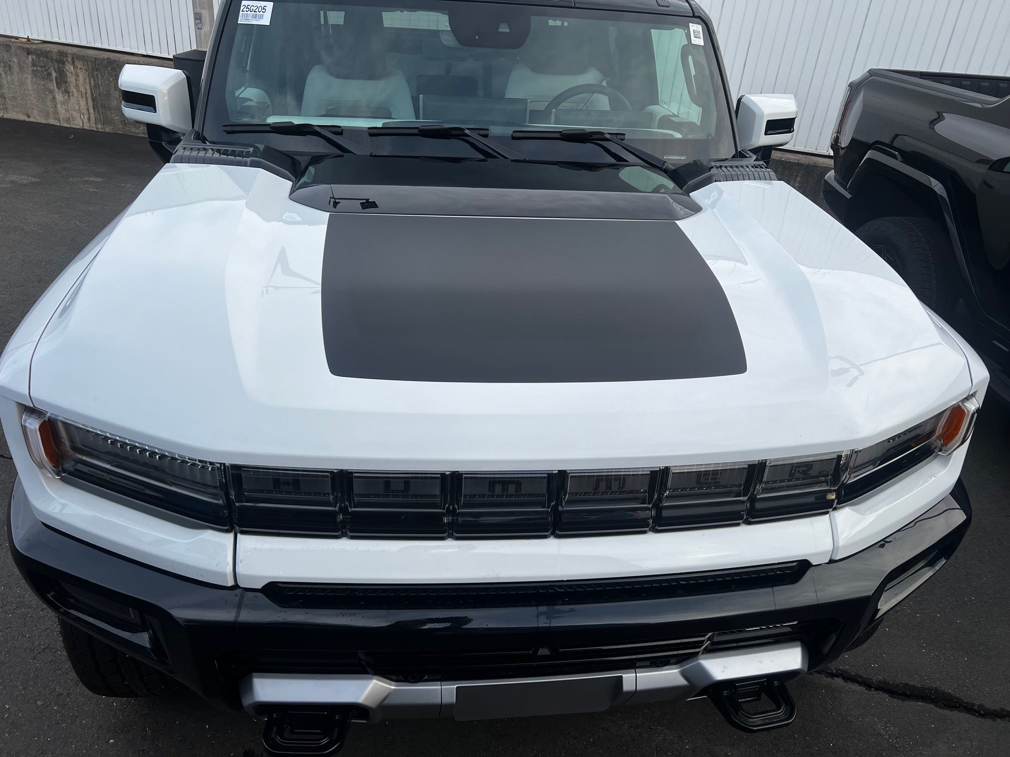 Center Hood Decal For The 2024-2025 GMC Hummer EV | electruck4x4.com