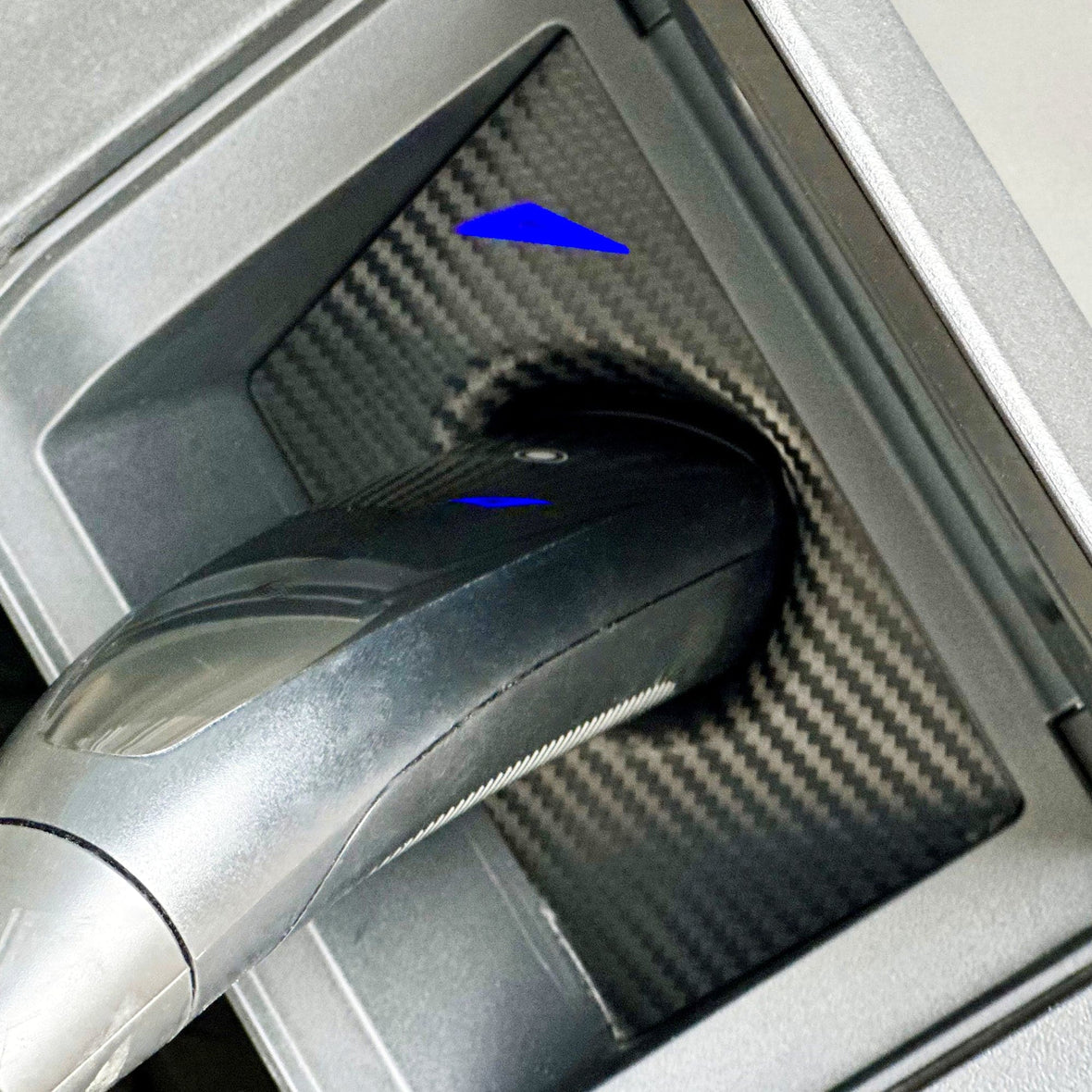 Charge Port Vinyl Wrap for Tesla Cybertruck - Carbon Fiber Film Decal ...